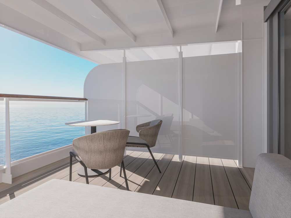 Grand Terrace Suite (GT) - Explora II - Luxusschiffe.de