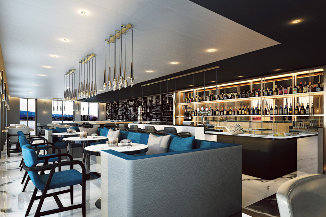 Azure (Bar / Café) - Scenic Eclipse II - Luxusschiffe.de